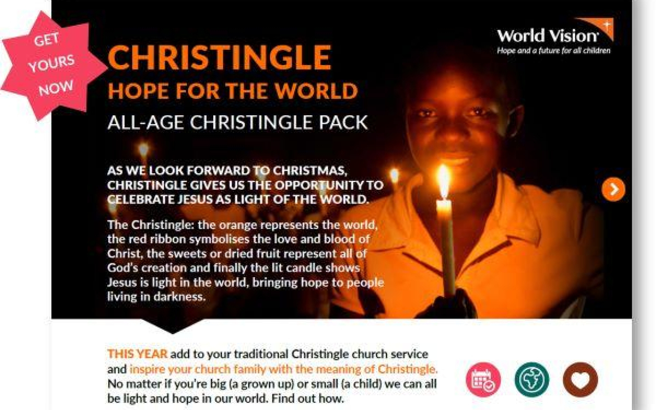 World Vision’s Christingle pack for your church - Great Commission ...